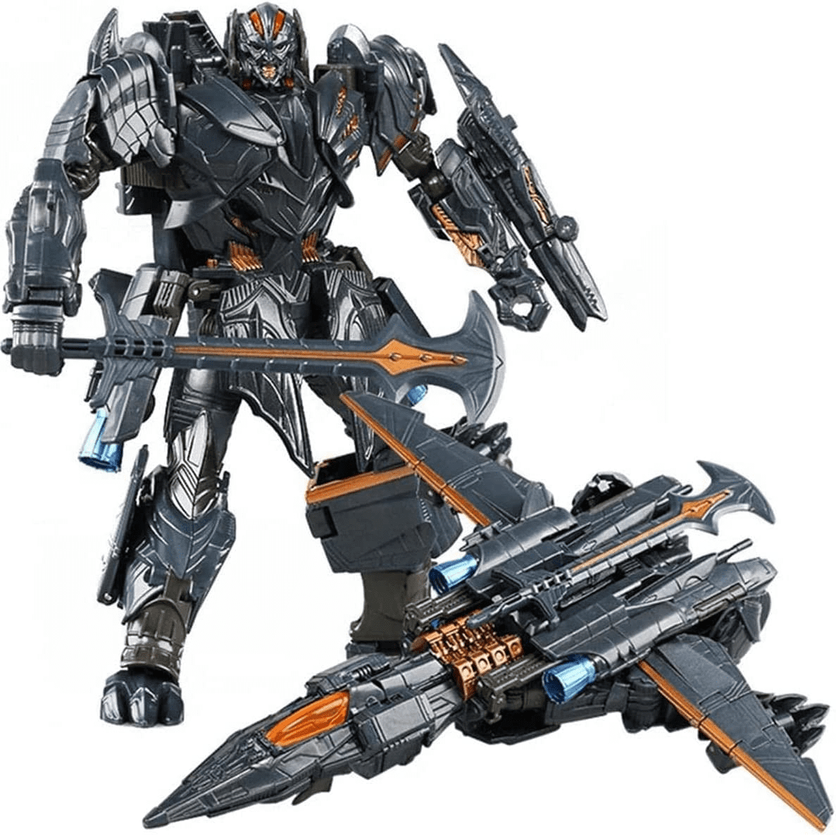 Deformation Action Figure Toy, Portable Car Model Alloy Deformed Robot ...