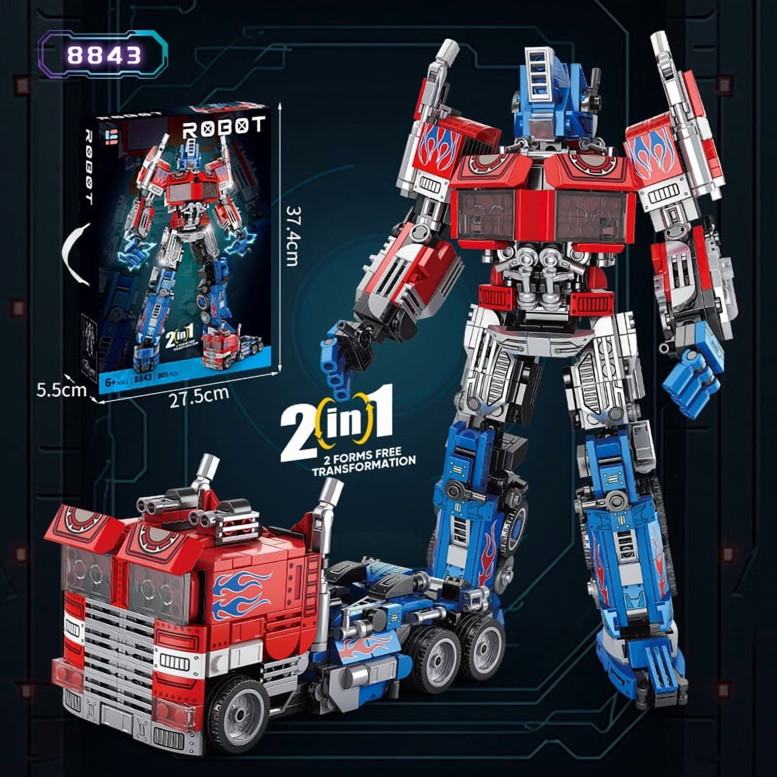 Deformation Action Figure Toys Alloy Deformation Robot Toys Optimus Prime Bumblebee Pillar ...