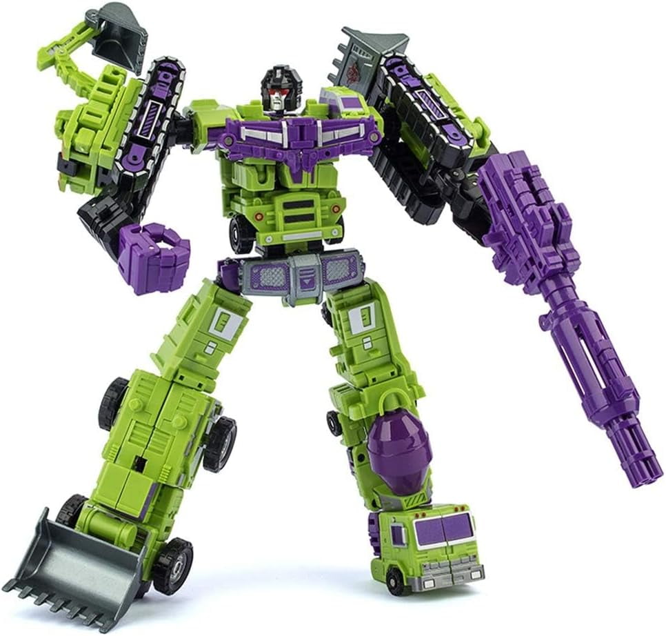 Deformation GT Devastator Engineering Car Combiner 6 in 1 10.6 Inch Truck Constructicon KO ...