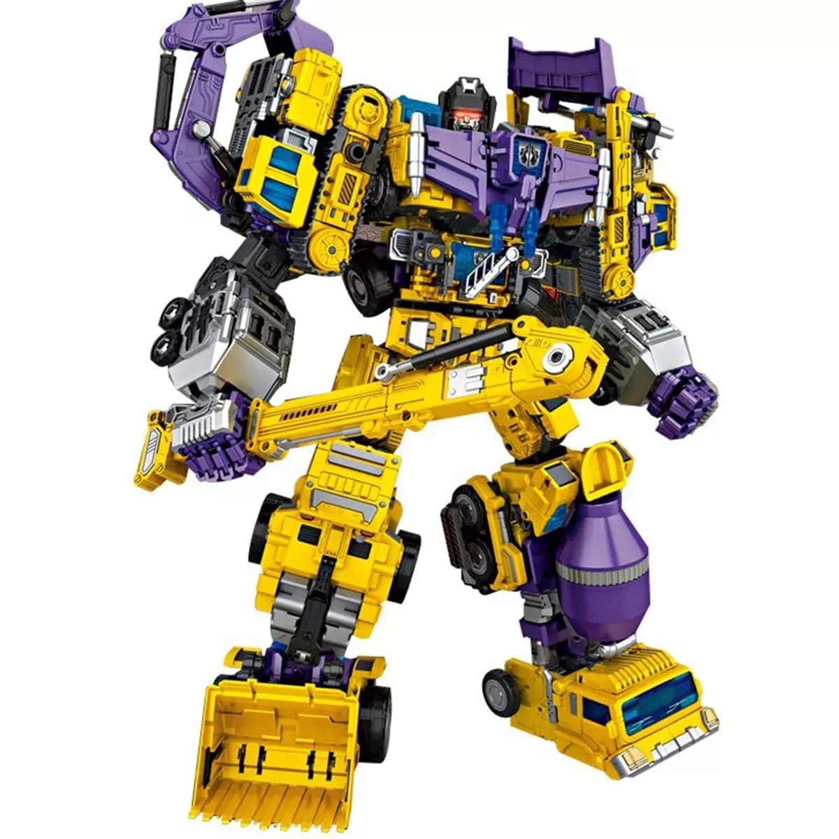 Deformation Oversize Toys Robot Devastator TF Engineering Combiner （7 ...