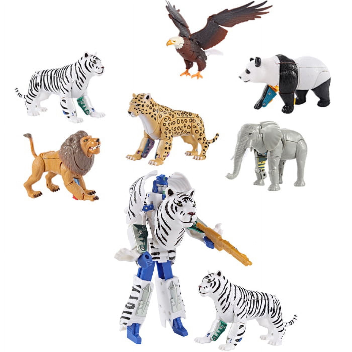 Deformation Robot Children's Robot Toys 6 Models - Walmart.com