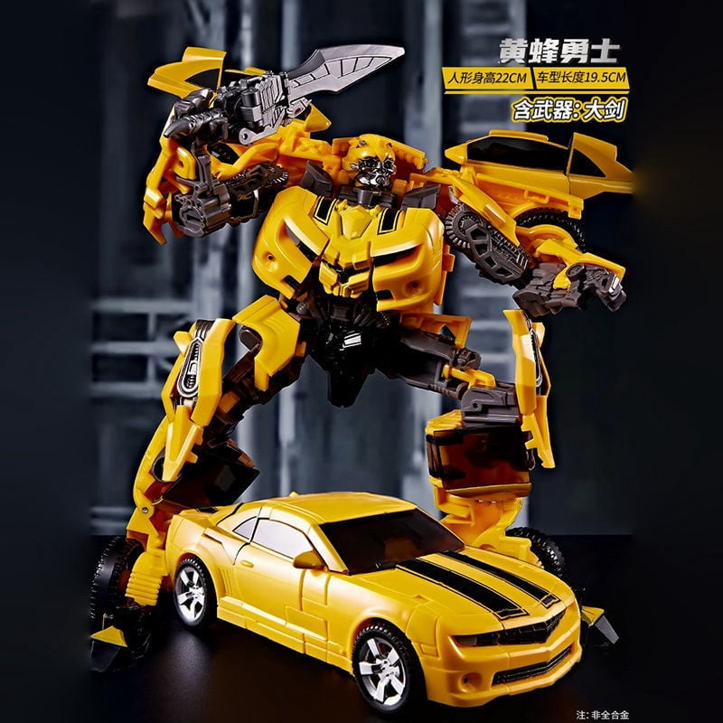 Deformation Toy Boy Alloy Optimus Prime Genuine Car Bumblebee Robot Car ...