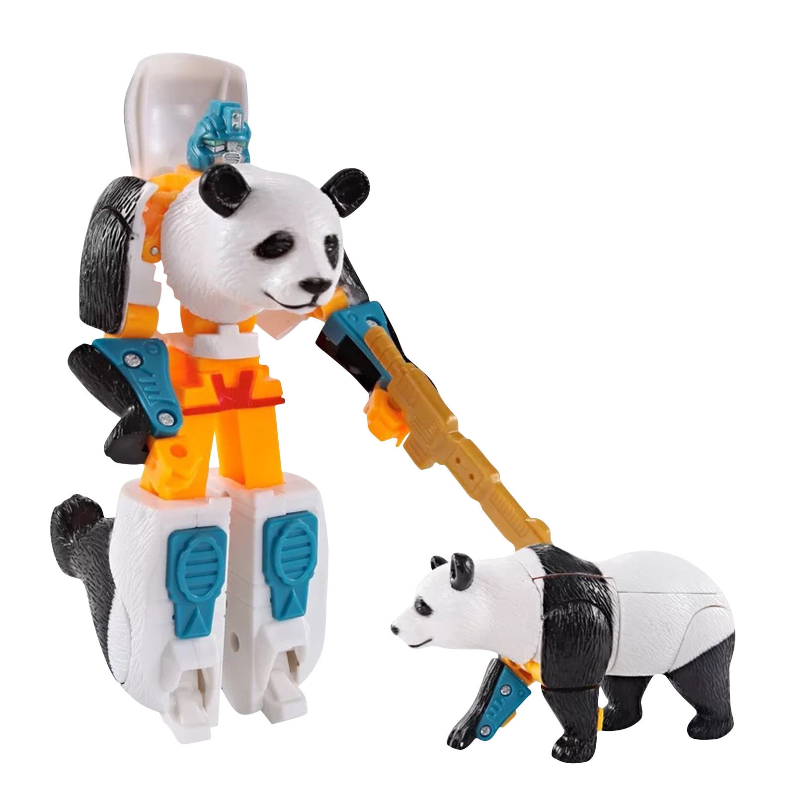 Deformation Toy, Robot Toy, White Cheetah Transforming Robot Toy for ...
