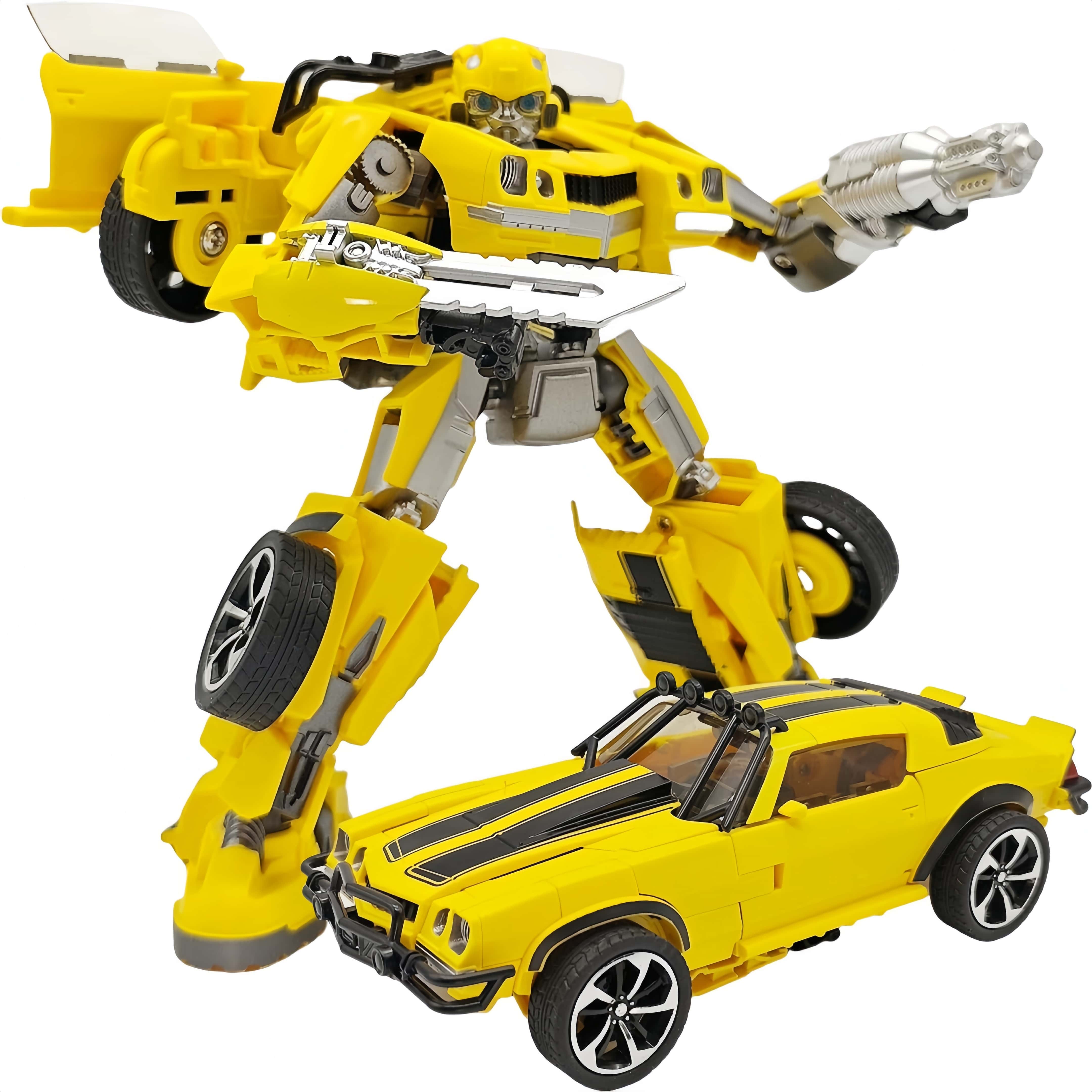 Deformed Car Robot Toy, Action Figure Deformation Car Model, Alloy ...