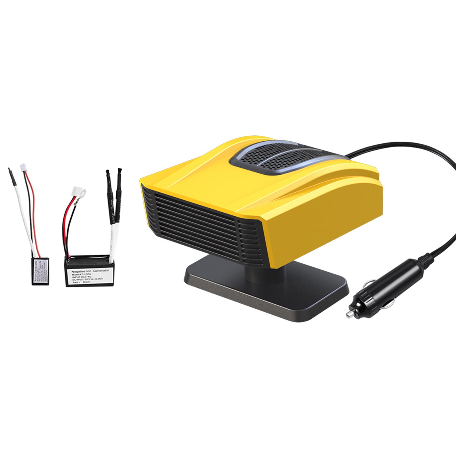 Defroster Demister 12V/24V Electric Heater Fan Adhesive Windshield ...
