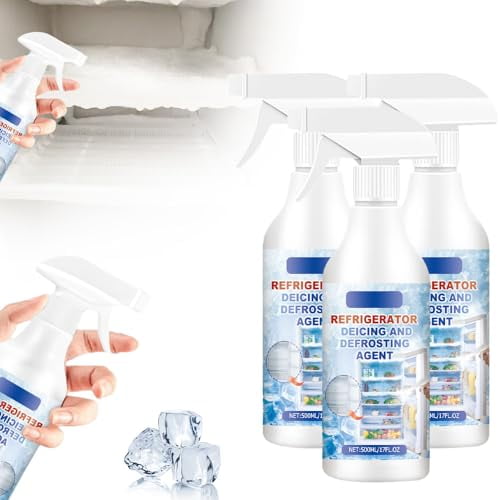 Defrosting Spray For Fridge Freezer, 2025 Upgrade 500ml Quickly Fridge ... Defrosting Spray For Fridge Freezer, 2025 Upgrade 500ml Quickly Fridge ...
