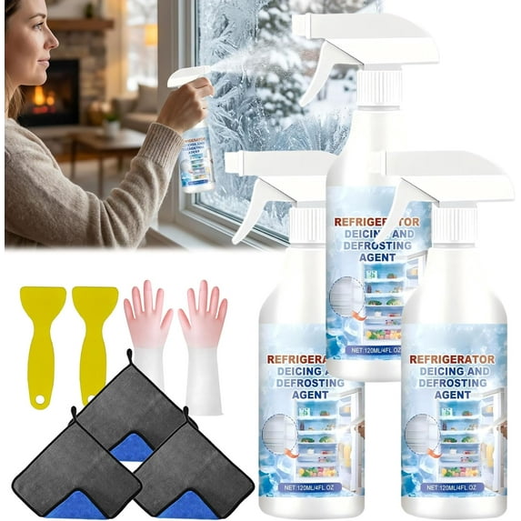 Defrosting Spray For Fridge Freezer, Freezer Defroster Spray, 120ml ...