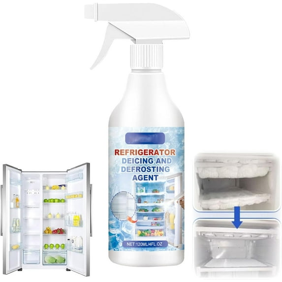 Defrosting Spray for Fridge Freezer, Freezer Deicing & Defrosting Spray ...