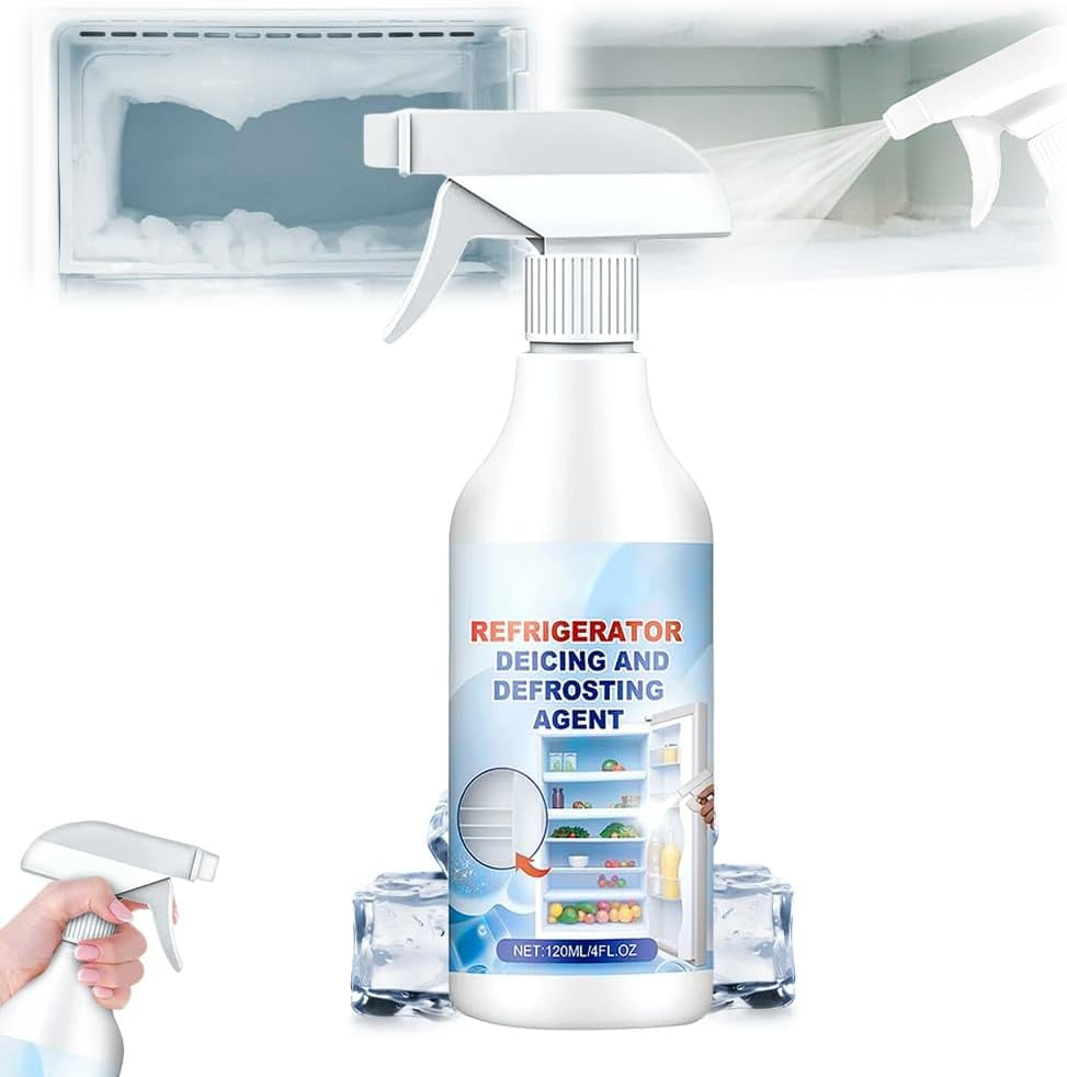 Defrosting Spray for Fridge Freezer, Refrigerator Defrost Spray Freezer ...