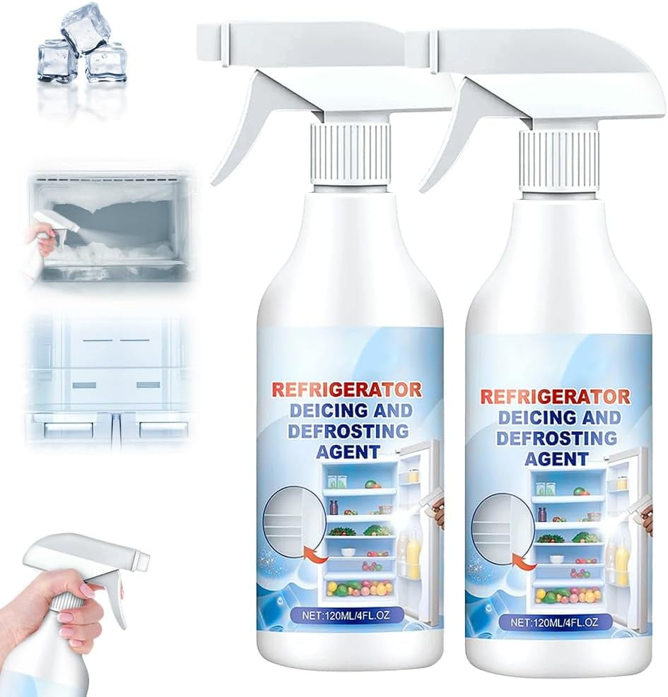 Defrosting Spray for Fridge Freezer, Refrigerator Defrost Spray Freezer ...