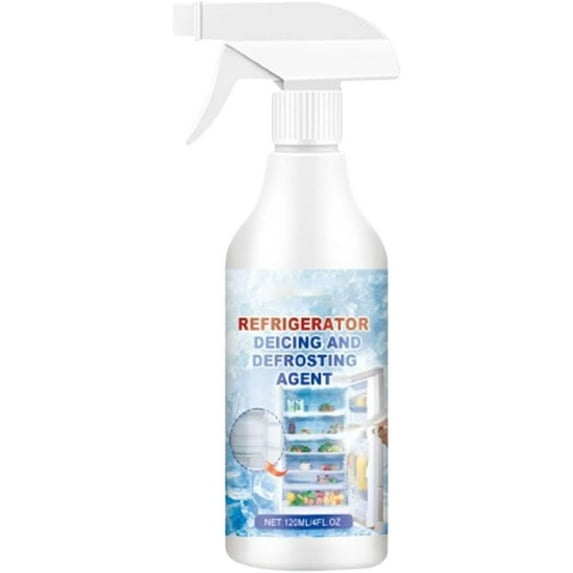 Defrosting Spray for Fridge Freezer, 4oz Refrigerator Cleaning De-Icer ...