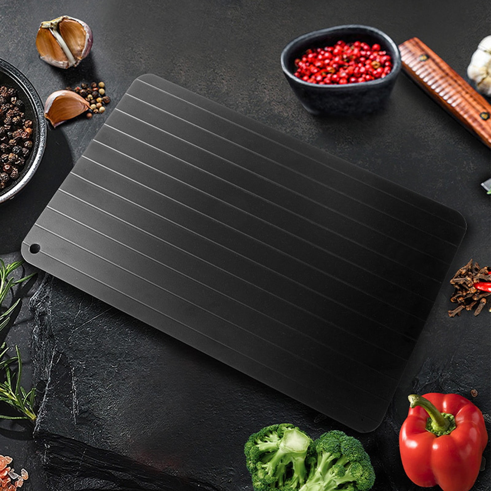 Defrosting Tray for Frozen Meat Buy It Aluminum Alloy Non-Stick Quick ...