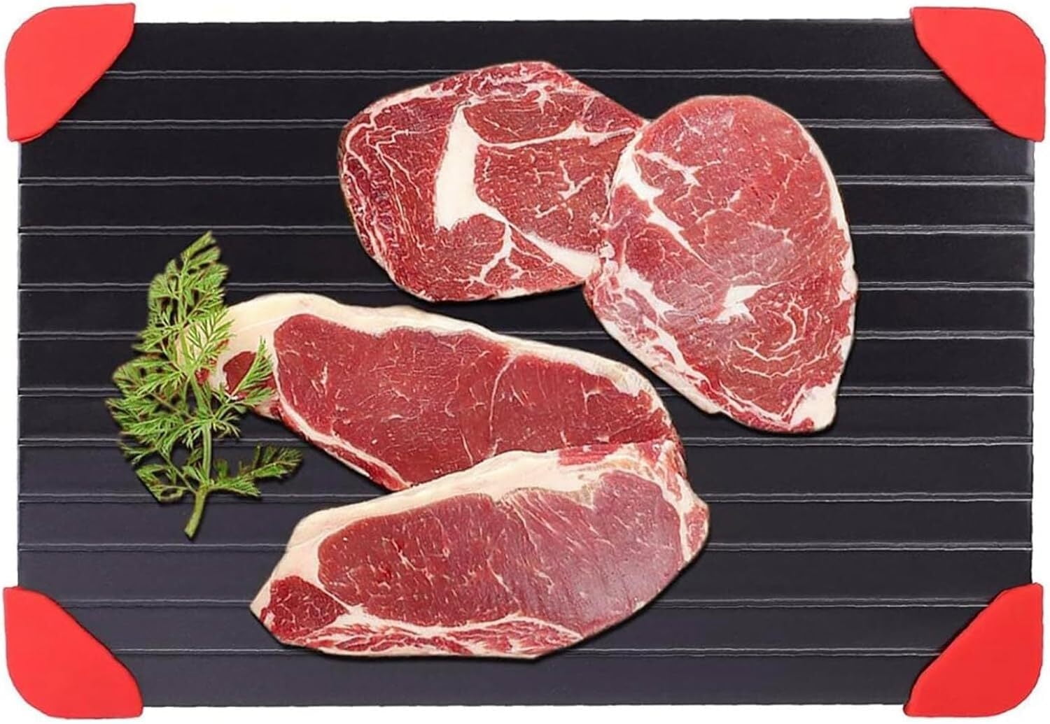 Defrosting Tray for Frozen Meat, Fish, and Vegetables – Rapid Natural ...