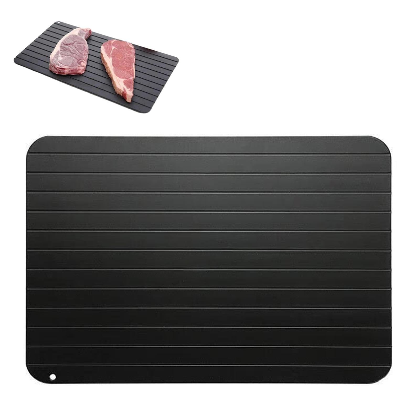 Defrosting Tray for Frozen Meat, Meat Thawing Trays/Board Rapid and ...