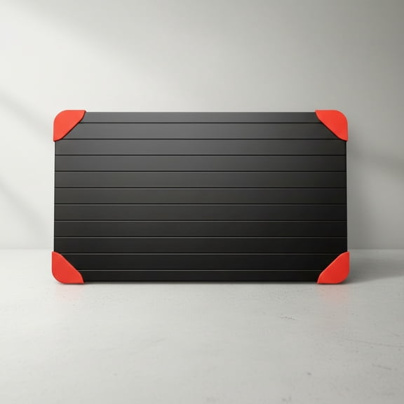 Rapid Defrosting Trays for Frozen Meat and Food in Home Kitchen