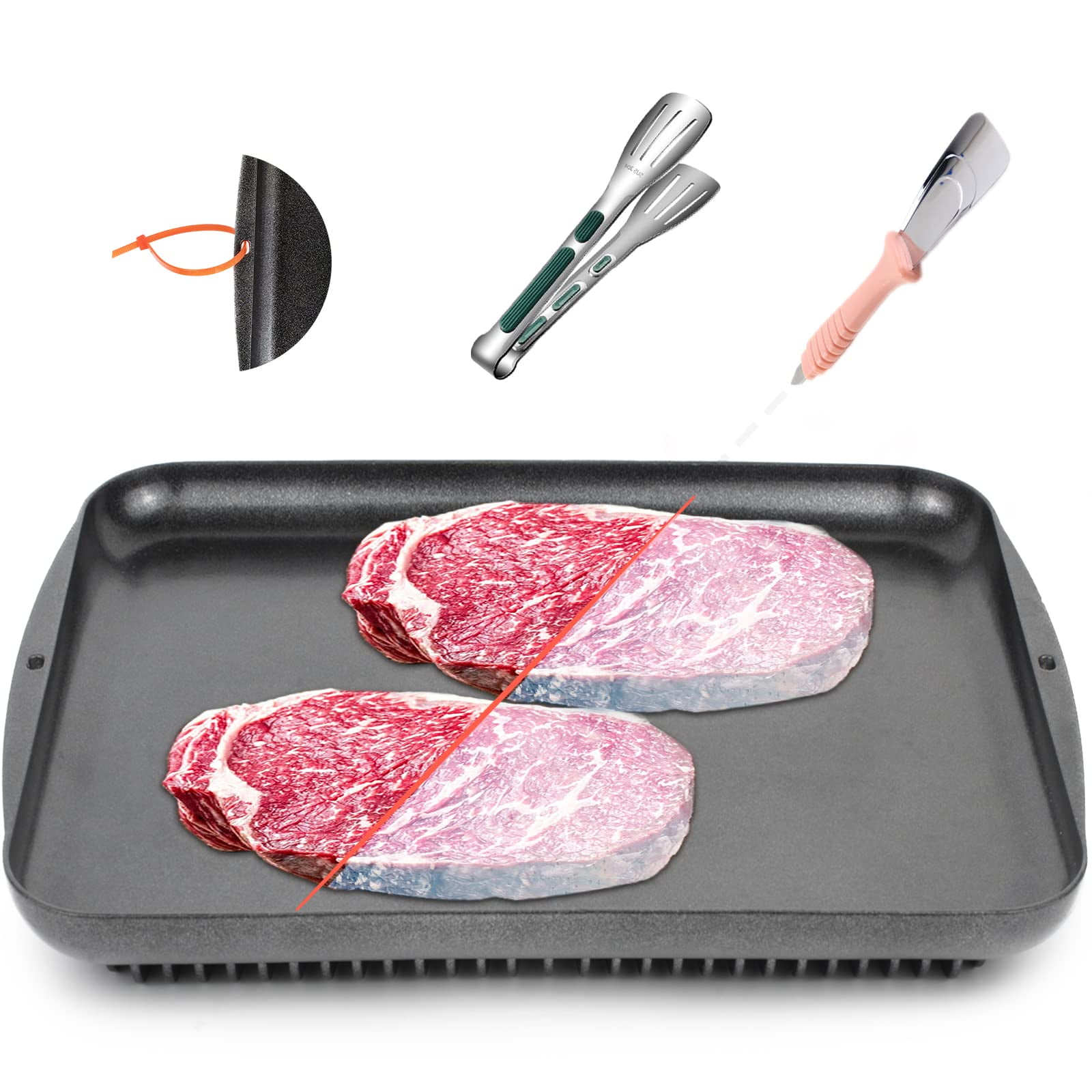 Defrosting Tray for Frozen Meat Defrosting Tray Thawing Tray for Frozen ...