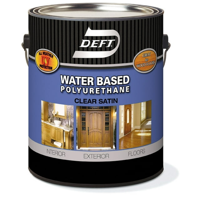 Deft® Interior/Exterior Water Based Acrylic Polyurethane - Satin ...