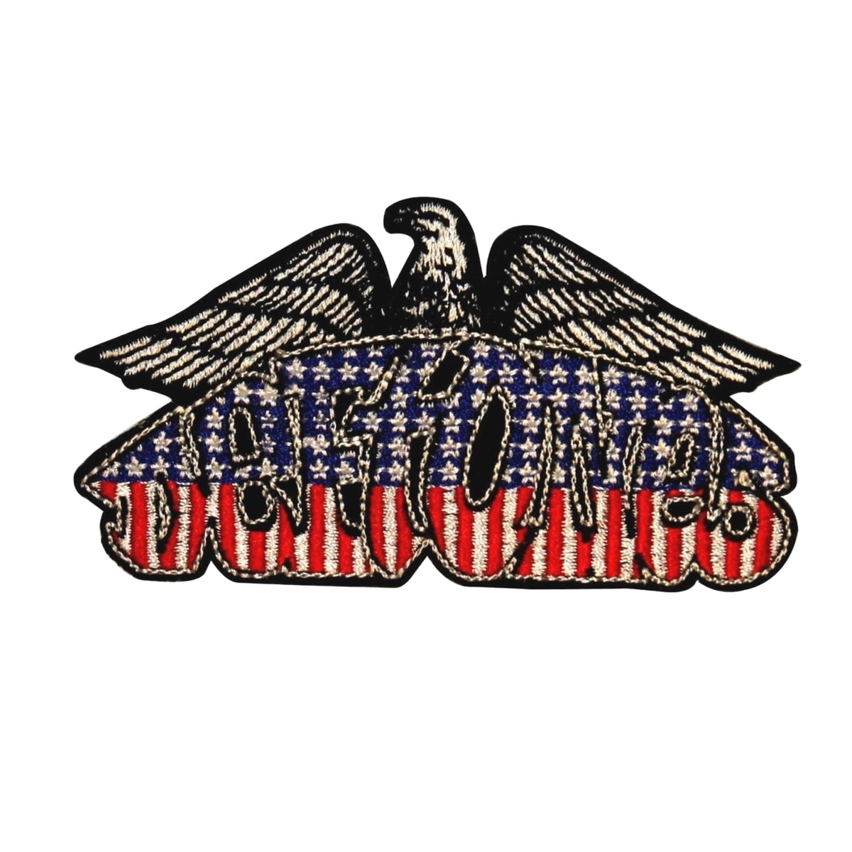 Deftones America Eagle Logo Patch Metal Rock Band Embroidered Iron On ...