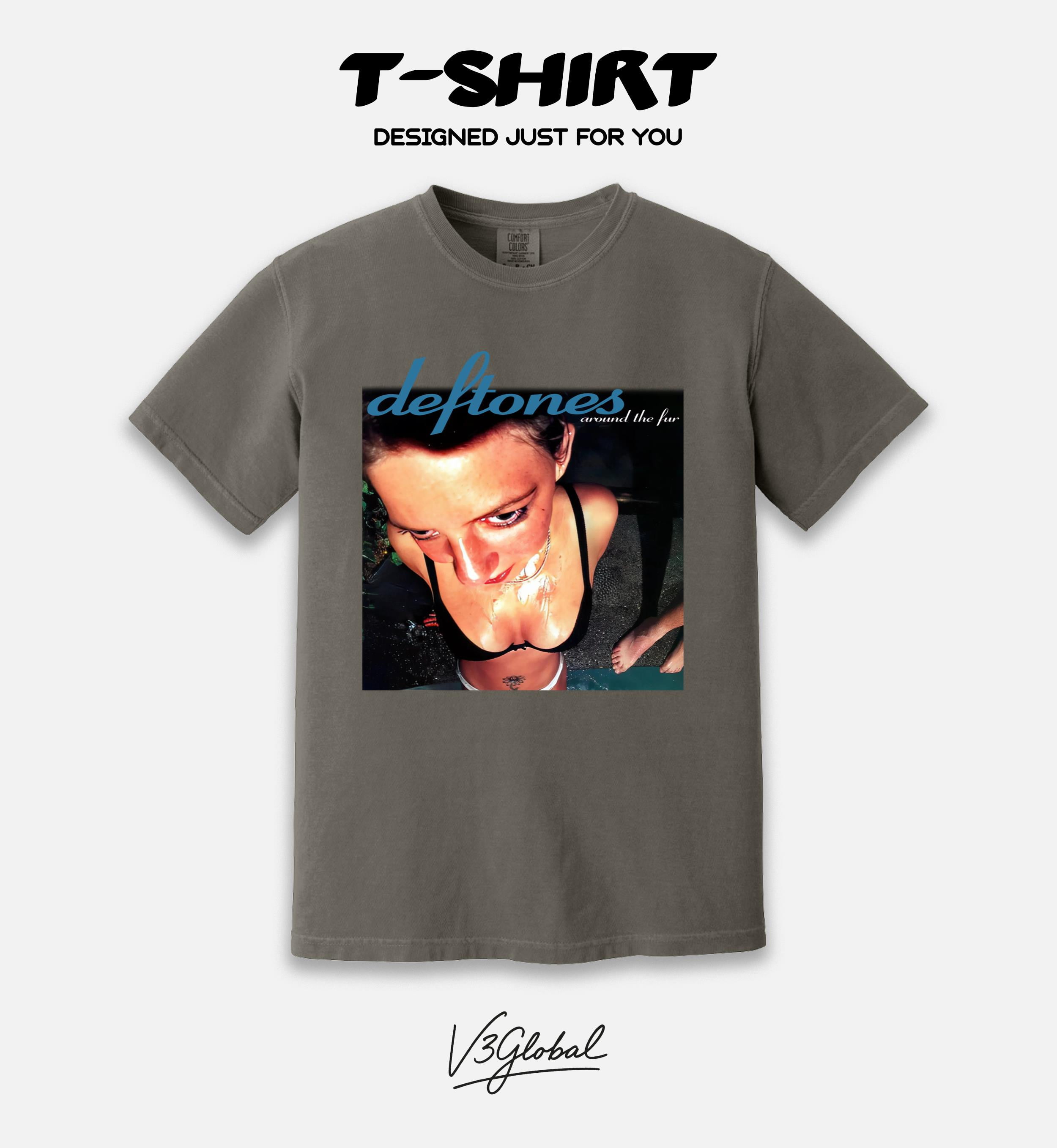 Deftones Around The Fur Album Black Alt Metal Comfort Color T-Shirt ...