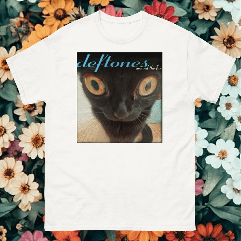 Deftones Around The Fur Cat Band T-Shirt - Walmart.com