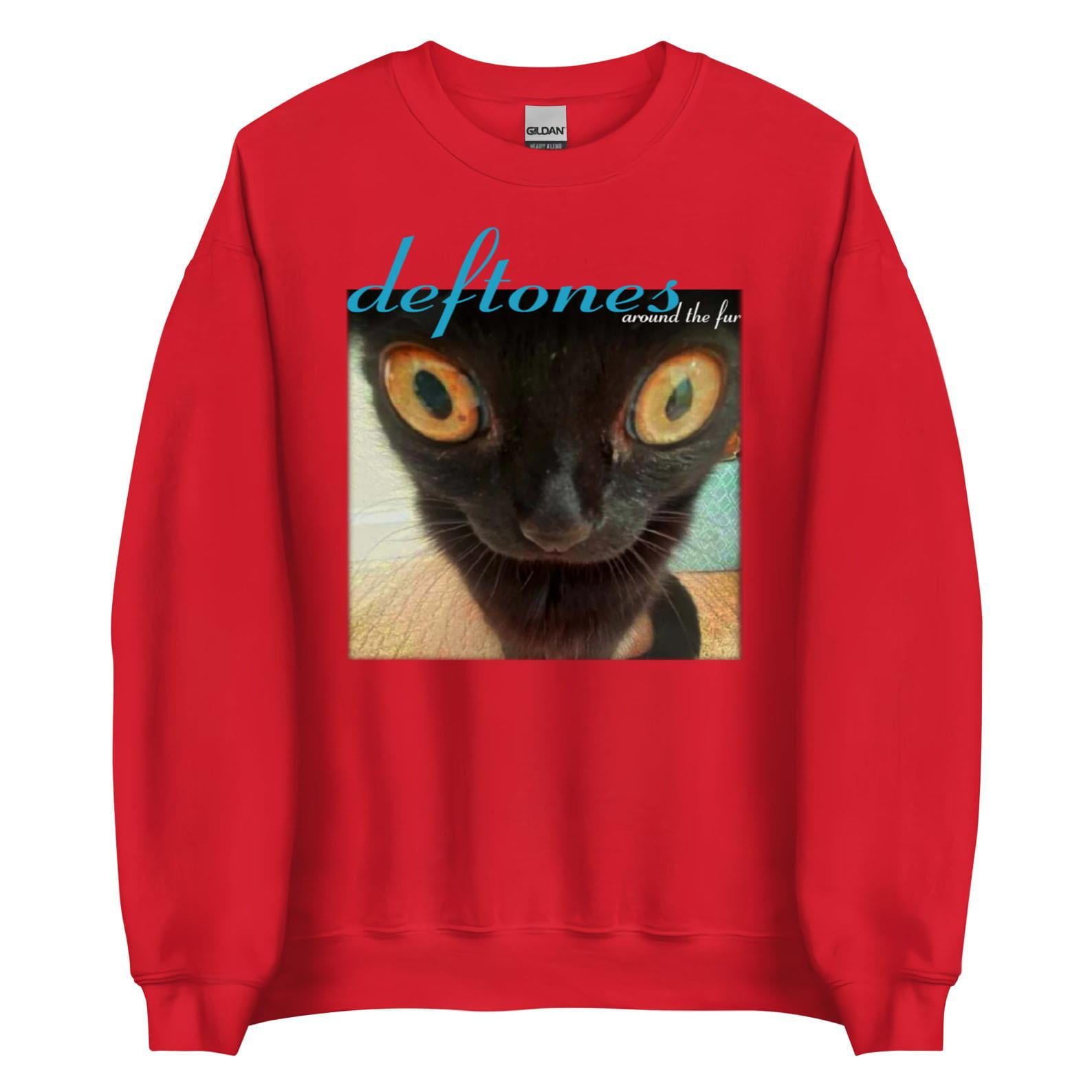 Deftones Around The Fur Cat Band Vtg Black Unisex-TH738 - Walmart.com