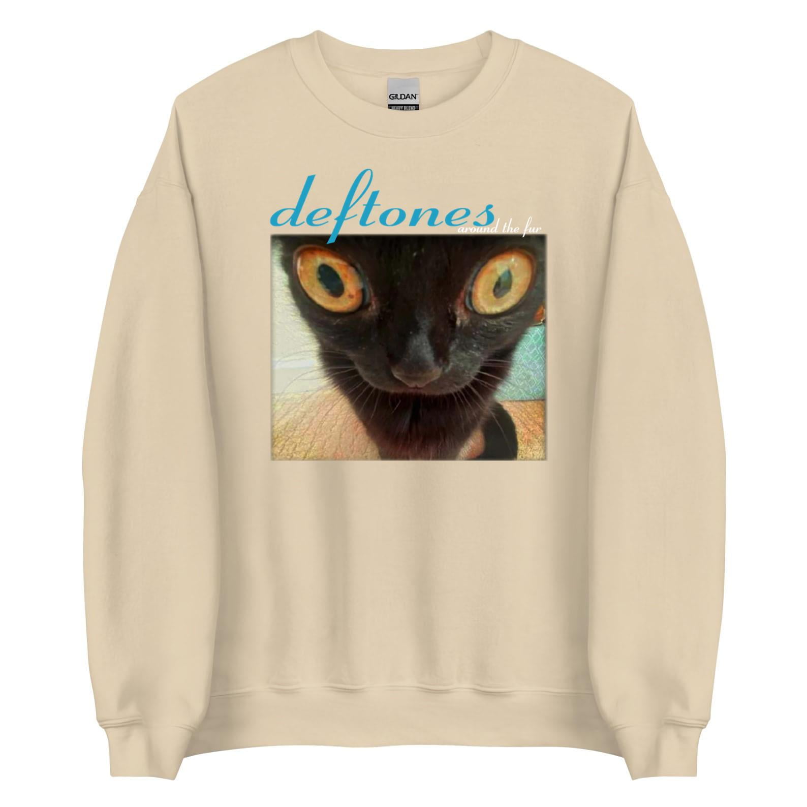 Deftones Around The Fur Funny Black Cat Unisex T-shirt NG2316-TH5538 ...