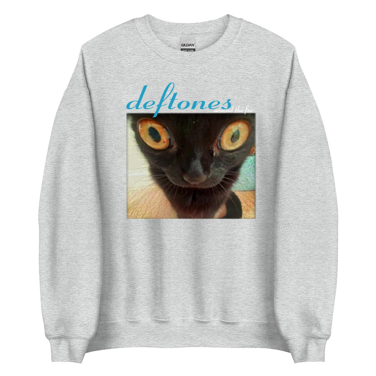 Deftones Around The Fur Funny Black Cat Unisex T-shirt NG2316-TH5538 ...