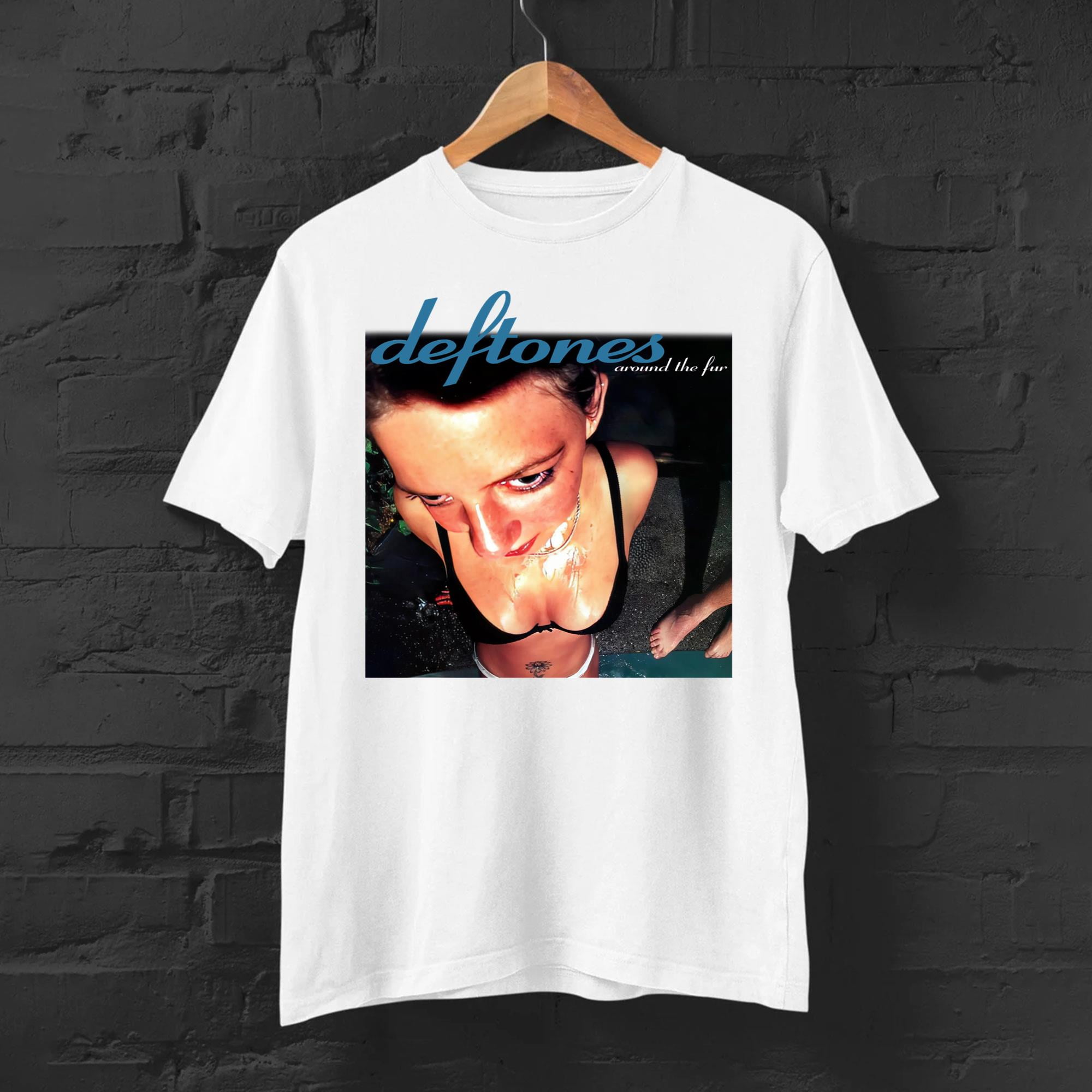 Deftones Around the Fur T-Shirt Black New-TH52416 - Walmart.com