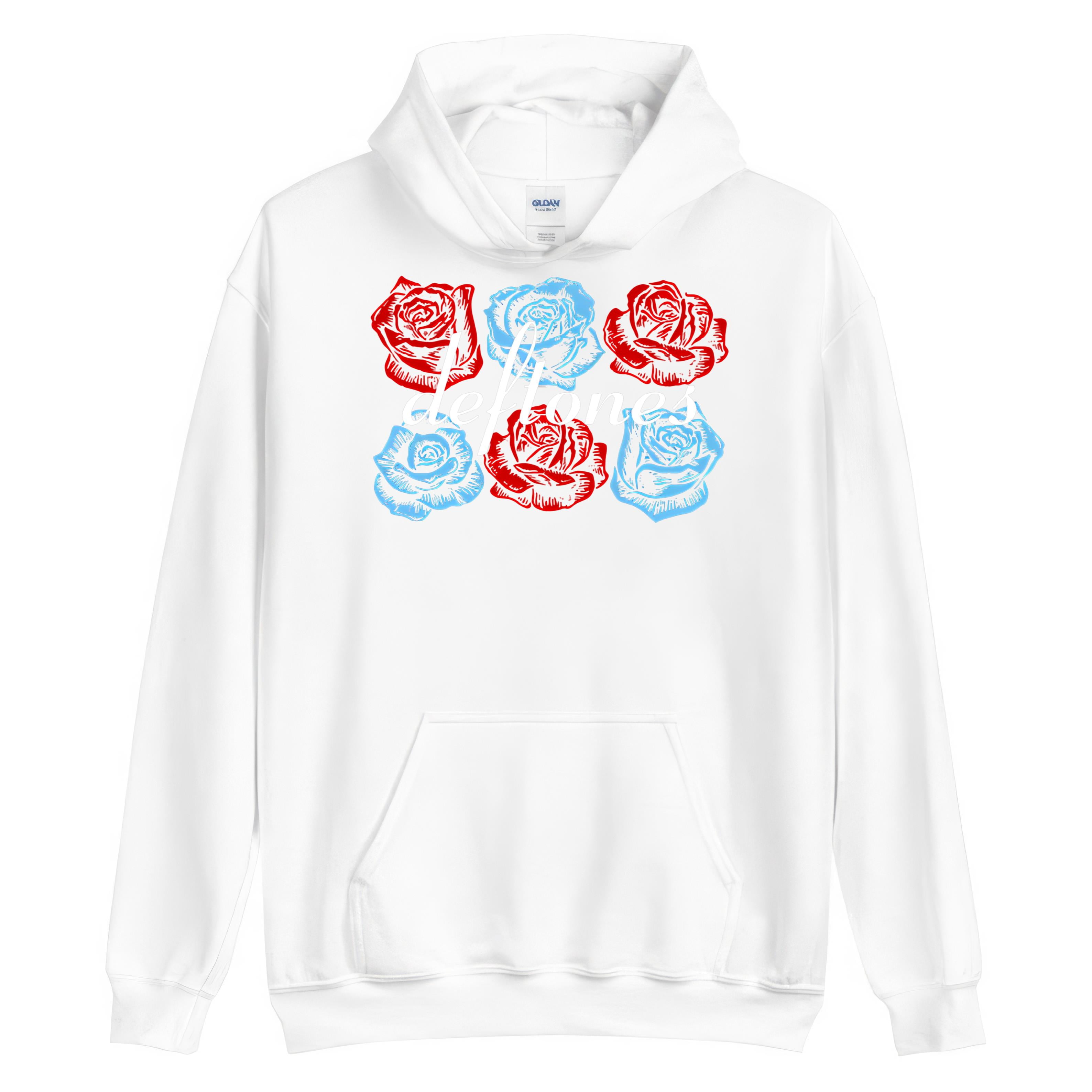 Deftones Blue & Red Roses Nu Metal Band Tee M-TH6014 - Walmart.com