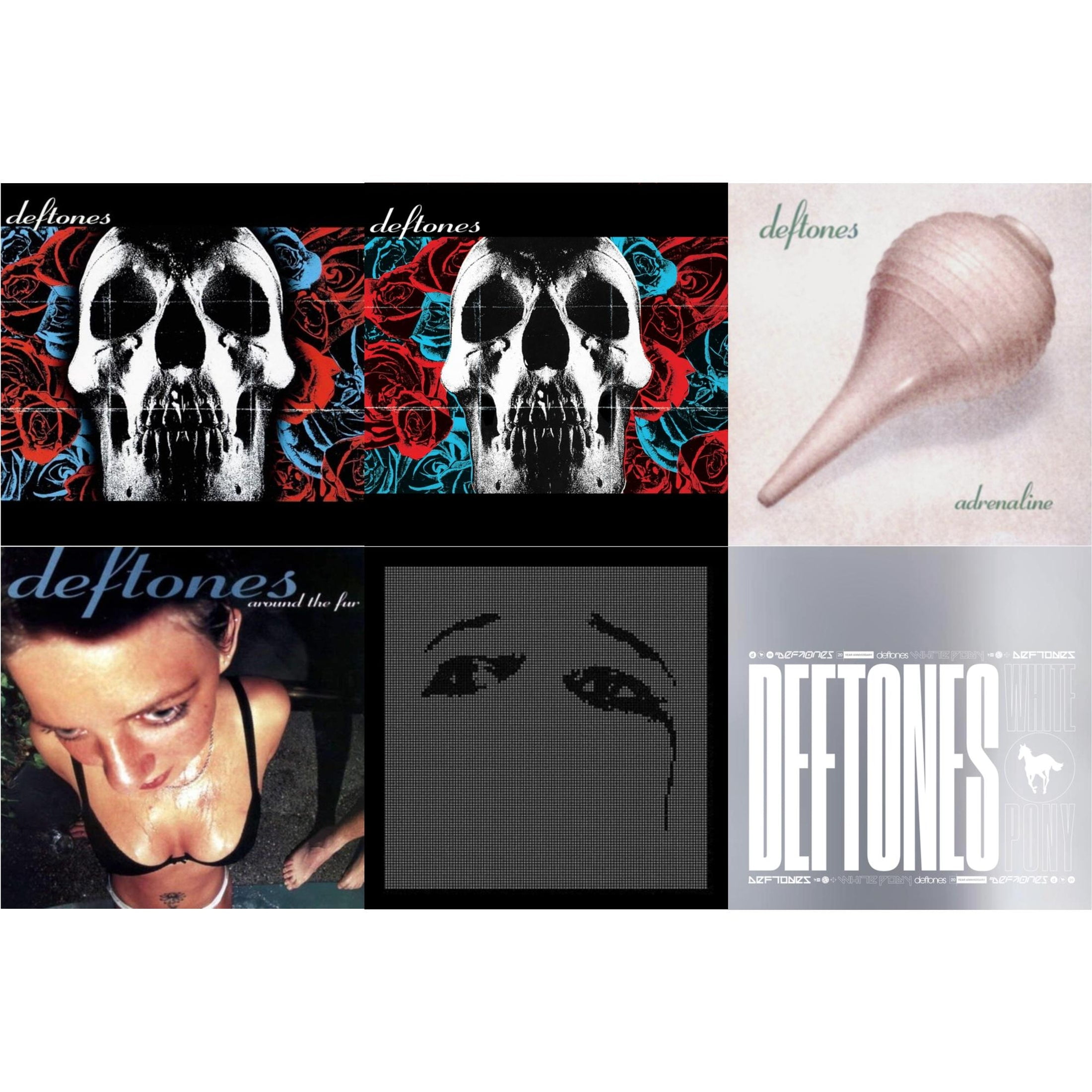 Deftones & Deftones (X) (20Th Anniversary/Ruby Red LP Vinyl) & Adrenaline & Around The Fur (180G ...