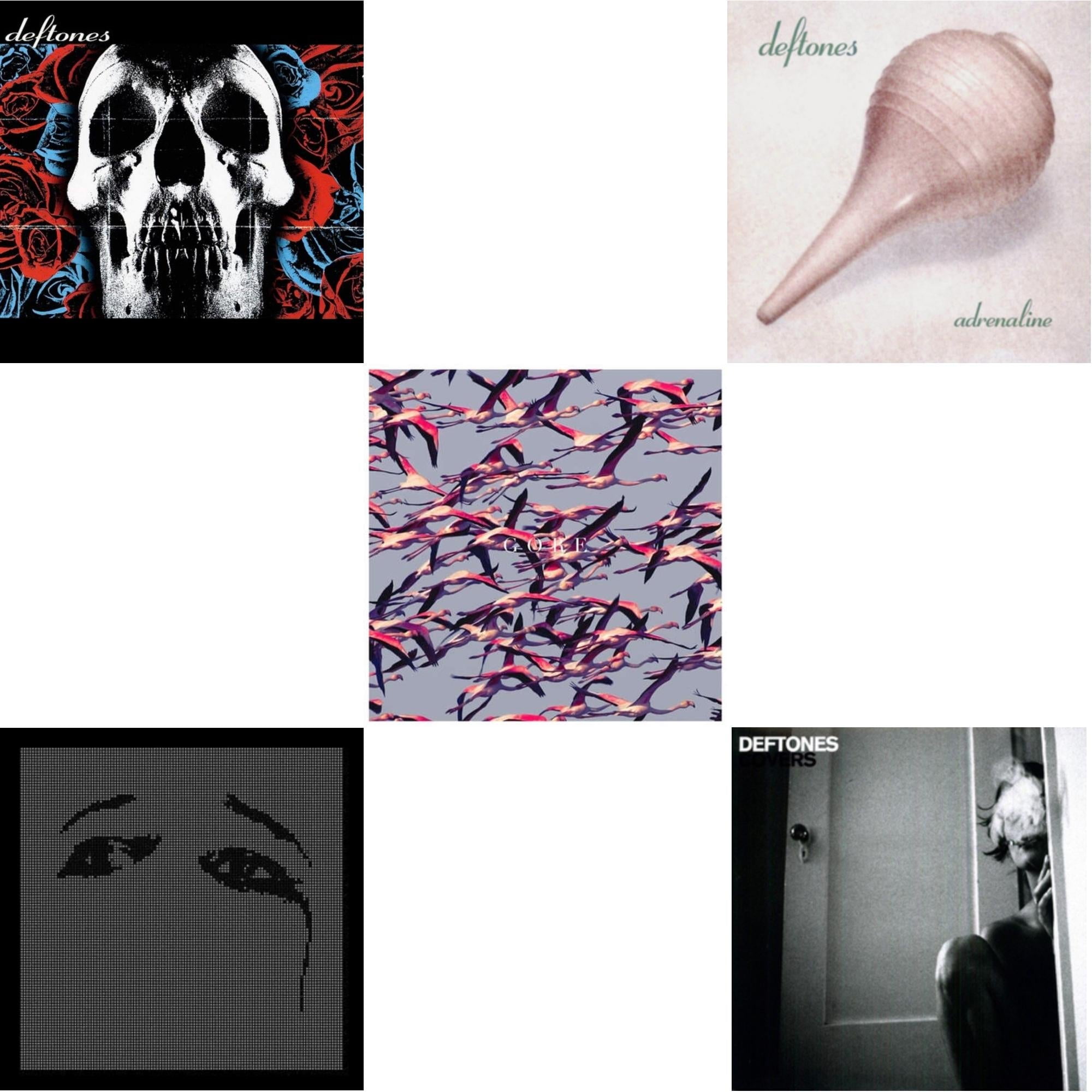 Deftones & Ohms & Gore (White LP Vinyl) & Adrenaline & Covers - Walmart.com