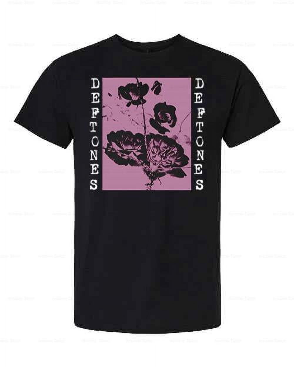 Deftones Rare Logo Flowers Unique Band Graphic Alternative Metal Tee up ...