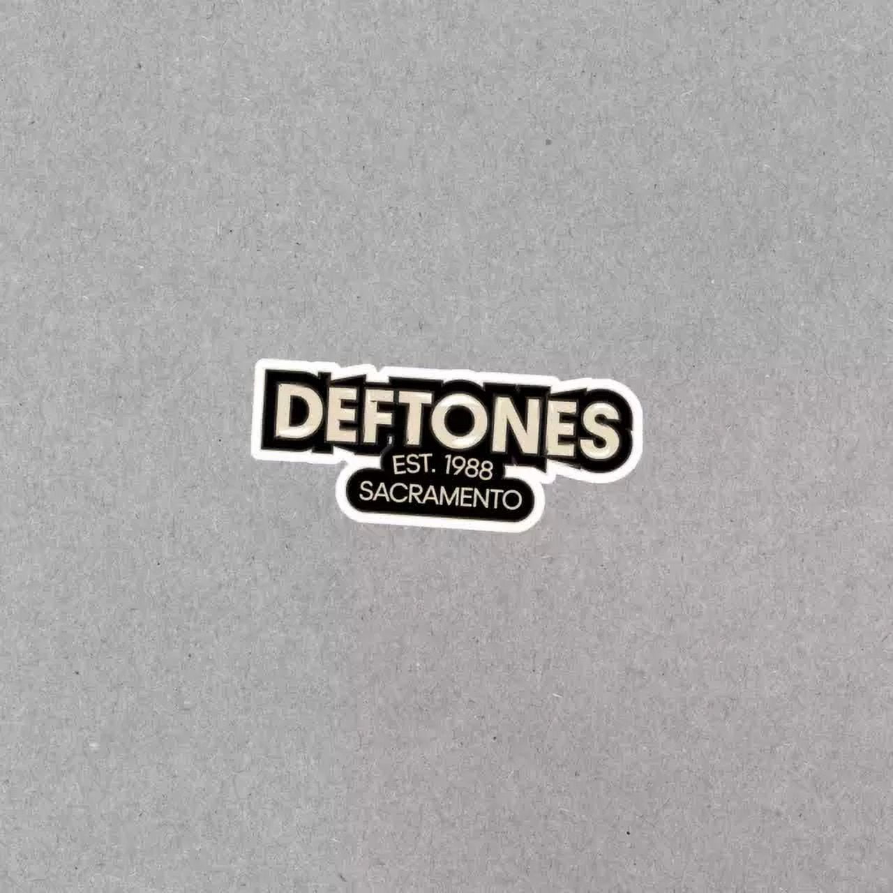 Deftones Sacramento Est. 1988 Vintage Style Band Logo Sticker ...