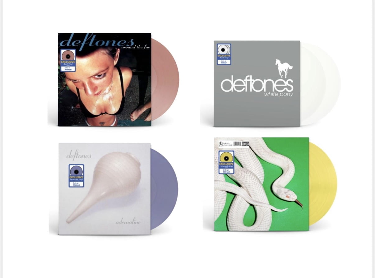 Deftones - Walmart Exclusive Bundle - Colored Vinyl - Around the Fur ...
