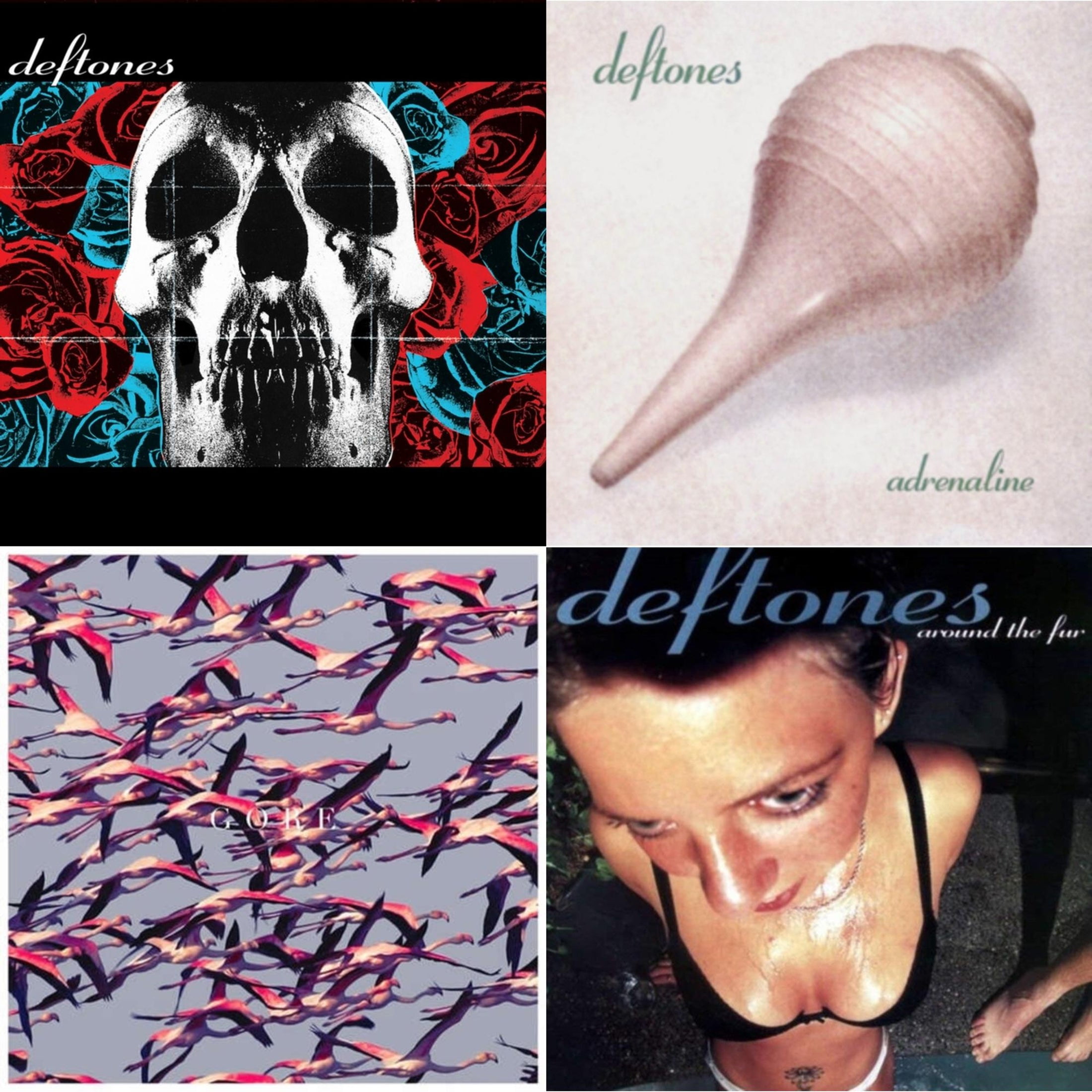 Deftones (X) (20Th Anniversary/Ruby Red LP Vinyl) & Adrenaline & Gore (White LP Vinyl) & Around ...