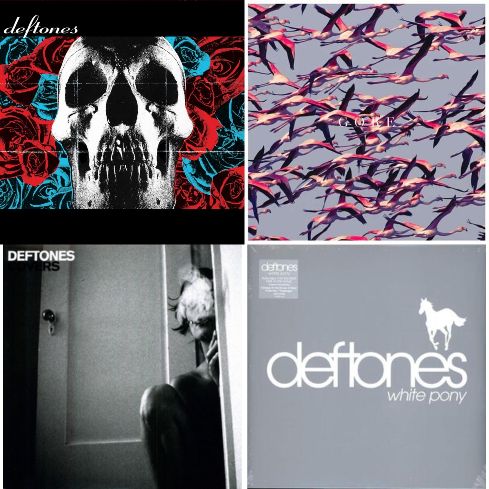 Deftones (X) (20Th Anniversary/Ruby Red LP Vinyl) & Gore (White LP ...