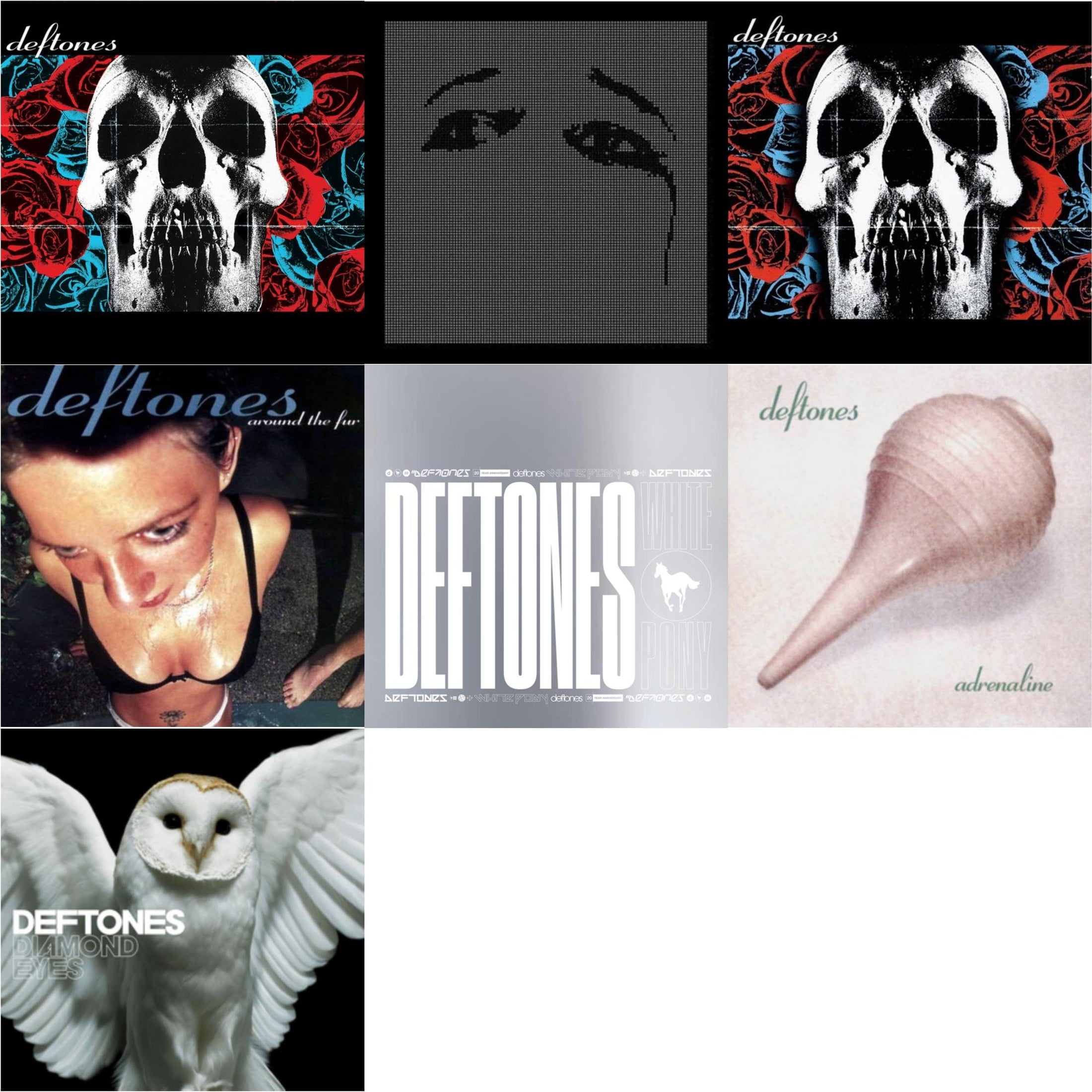Deftones (X) (20Th Anniversary/Ruby Red LP Vinyl) & Ohms & Deftones ...