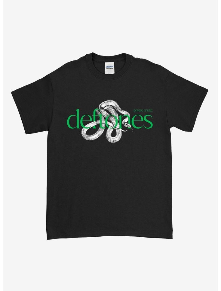 Deftones private music Snake T-Shirt - Unisex, Sizes S-5XL, GrolyTee ...
