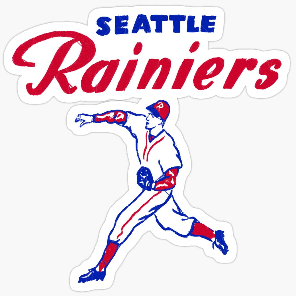Defunct Seattle Rainiers Baseball 1920 Sticker Baseball Sticker ...
