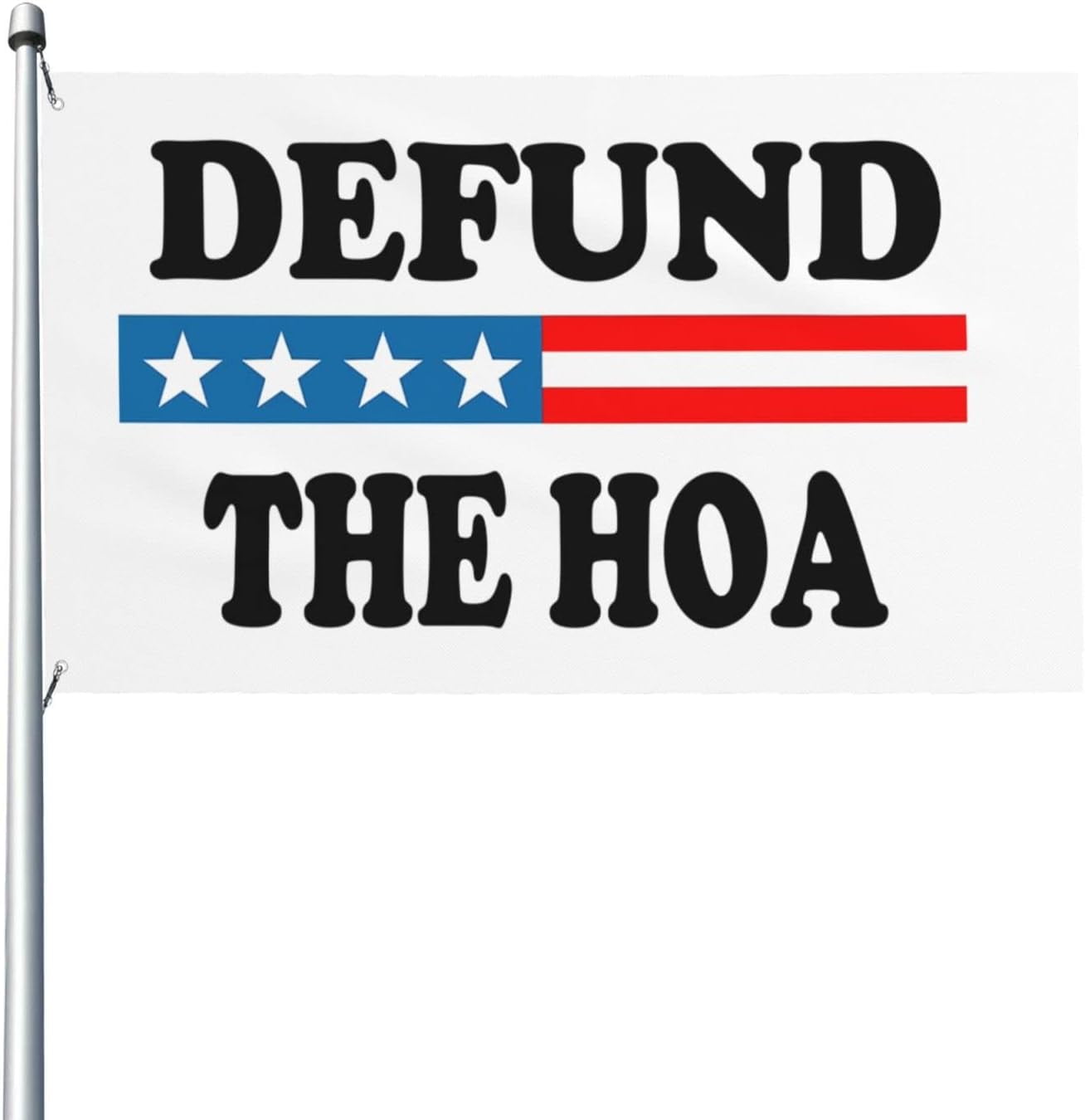 Defund The Hoa Flag 3x5 Flag Defund The Hoa Indoor Outdoor Defund The ...