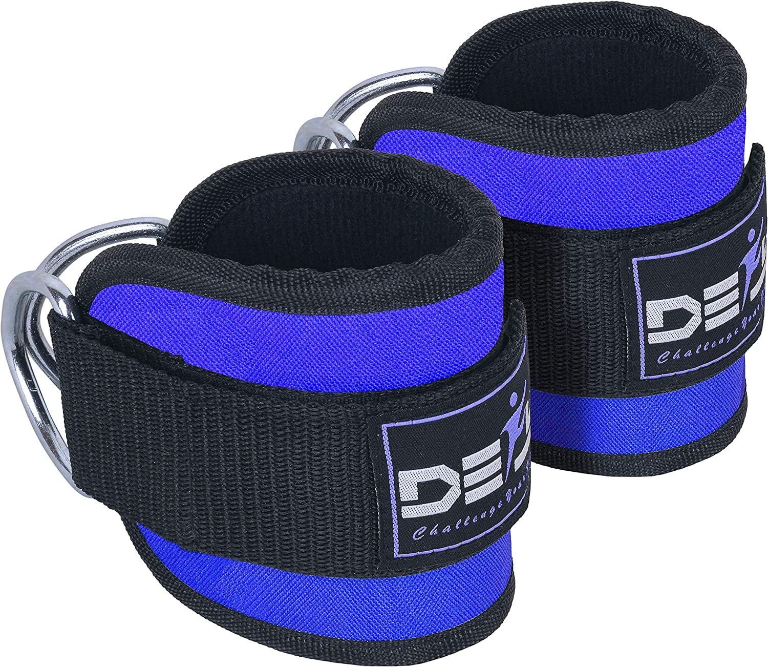 Defy Ankle Fitness Straps – Adjustable, Comfort Neoprene for Glute, Abs ...