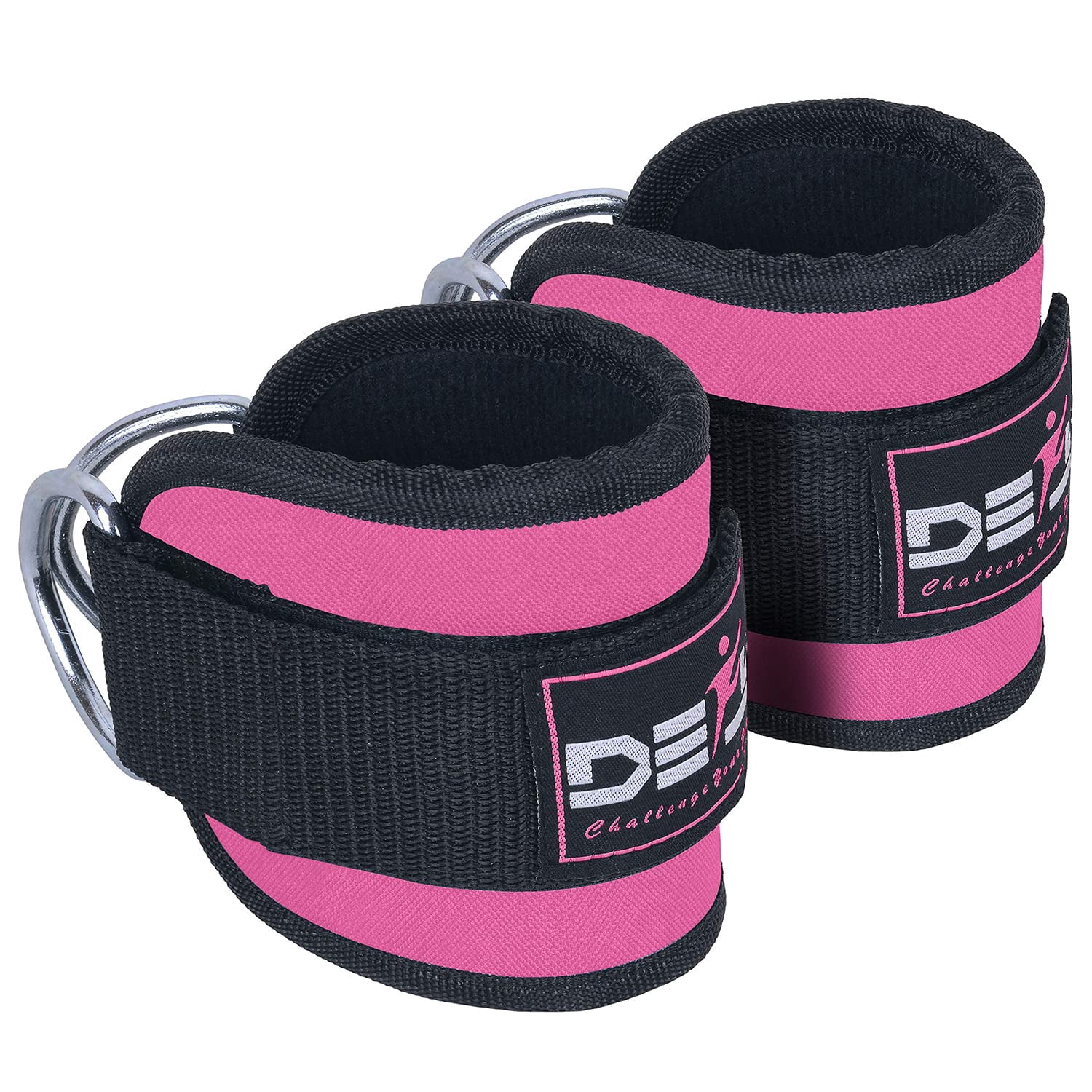 Defy Ankle Fitness Straps – Adjustable, Comfort Neoprene for Glute, Abs ...
