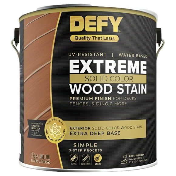 DEFY Wood Stain Wood Stains, Coatings & Finishes in Paint - Walmart.com