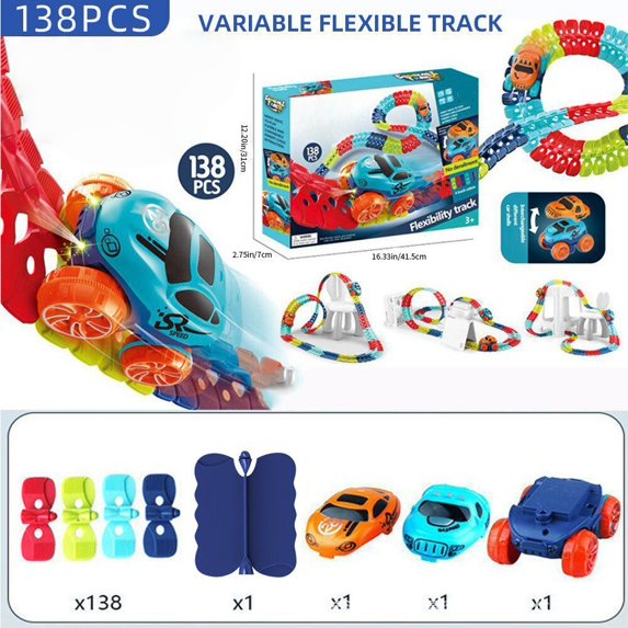 Defy Gravity Anti Gravity Race Track with Car 360° Electric Climbing ...
