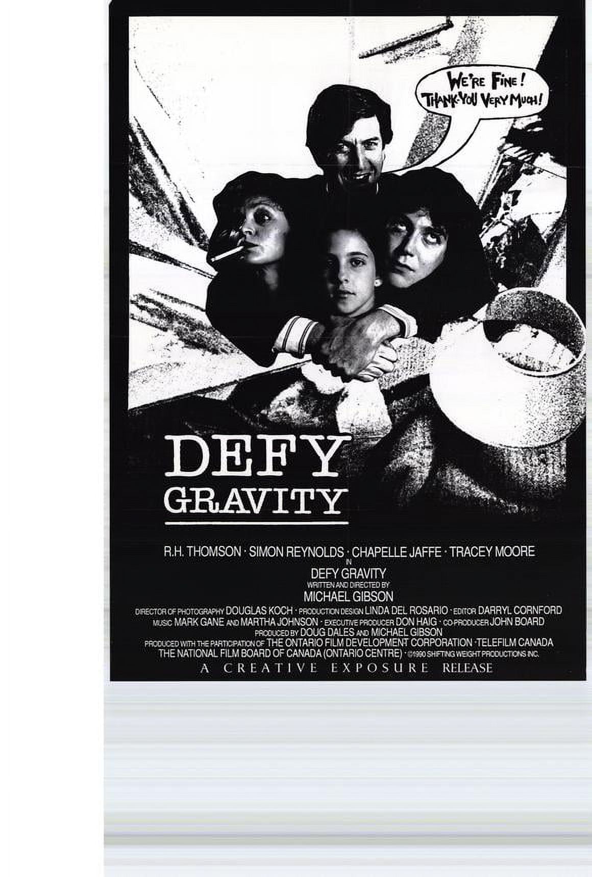 Defy Gravity - movie POSTER (Style A) (11" x 17") (1997) - Walmart.com