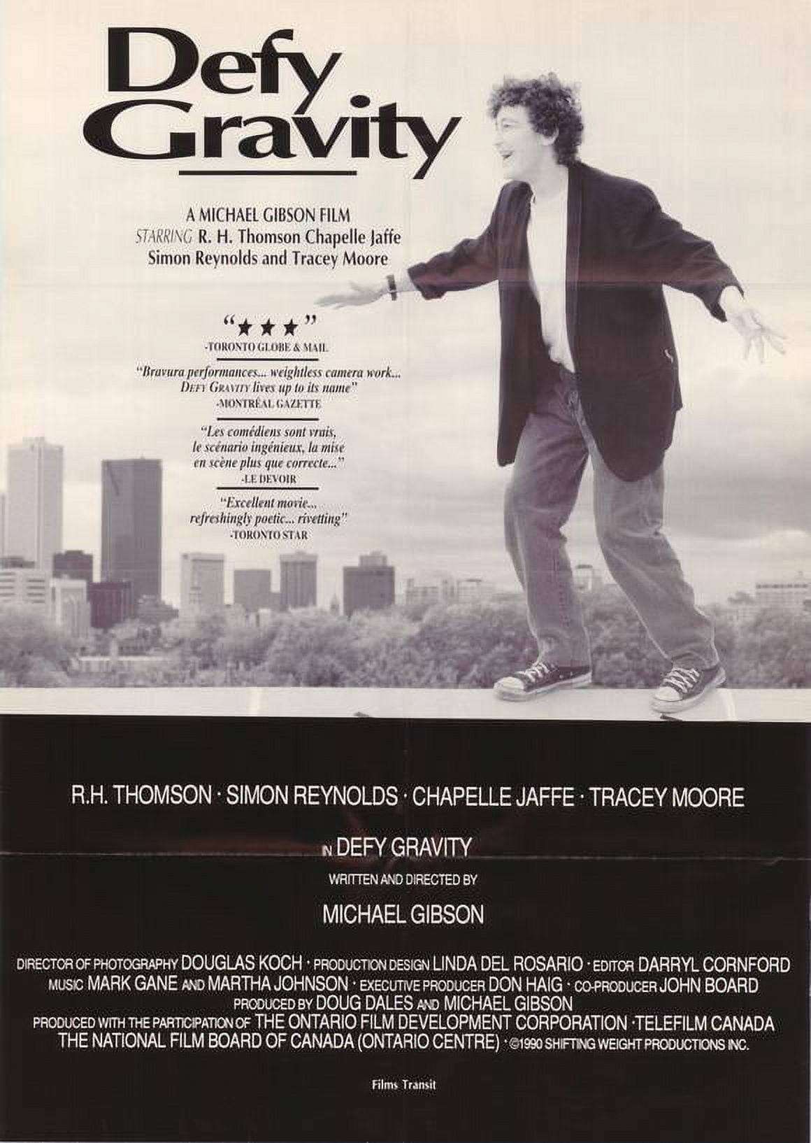 Defy Gravity - movie POSTER (Style B) (11" x 17") (1997) - Walmart.com