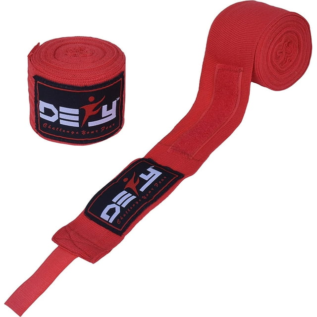 Defy Hand Wraps for Boxing, Muay, Thai MMA, Elastic Bandages for Men ...