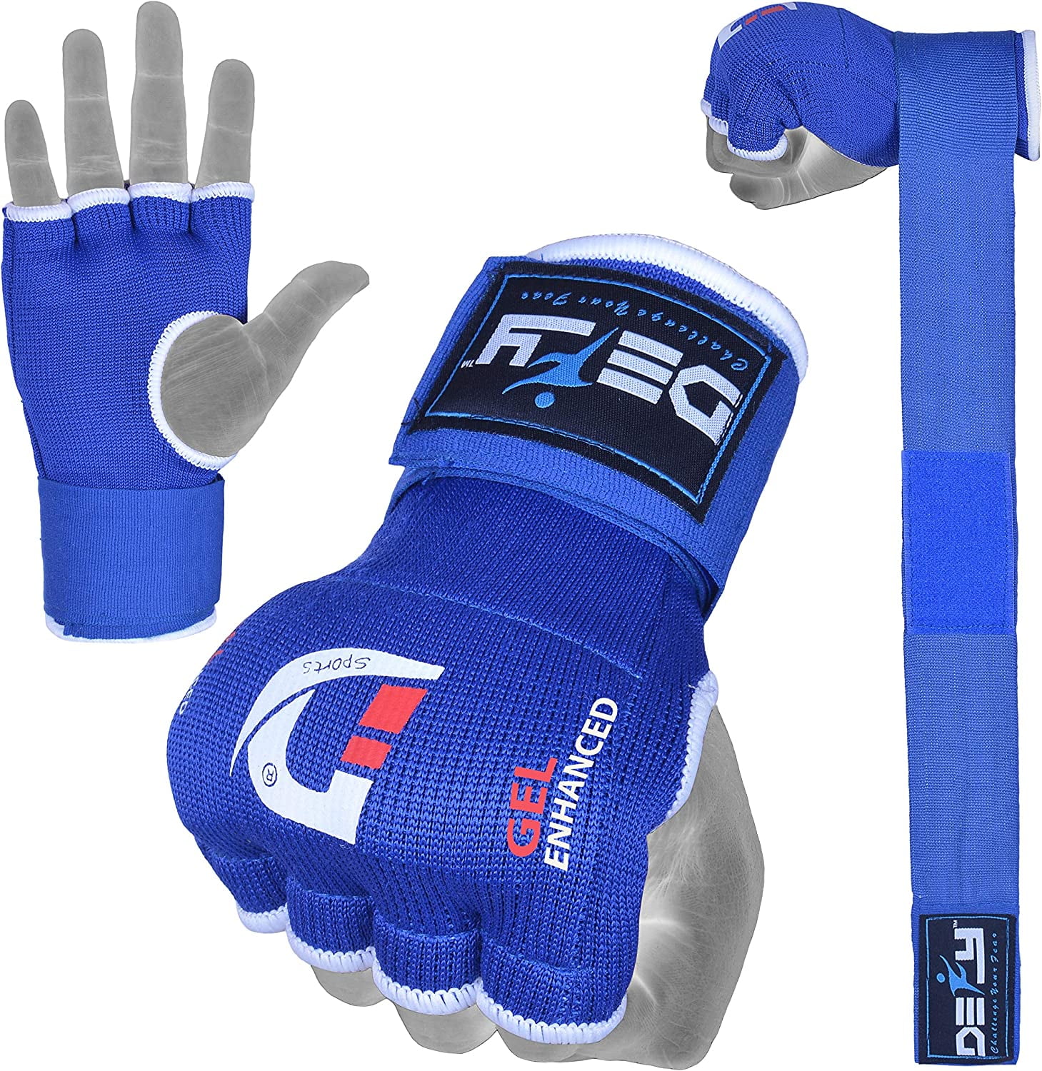 DEFY Challenge Your Fear Defy Sports Gel Padded Fitness Gloves, Men's ...