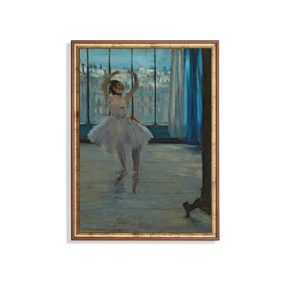 Degas Ballerina Art Poster Vintage French Impressionist Ballet Wall Art ...