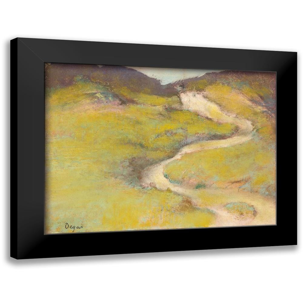 Degas, Edgar 14x12 Black Modern Framed Museum Art Print Titled ...
